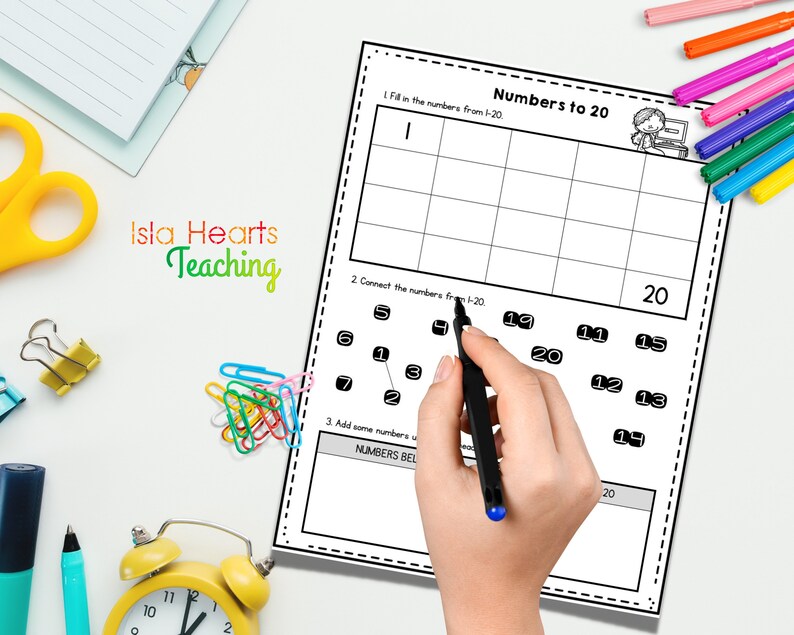 First Grade Home Learning Worksheets L Math and Language Arts Printable ...