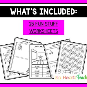 Kindergarten Worksheets for Gifted and Talented Students I Enrichment ...
