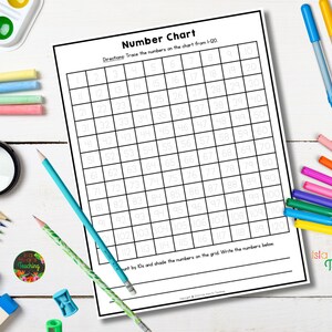 Numbers to 120 Worksheets for Kids L Counting Number Sense Math ...