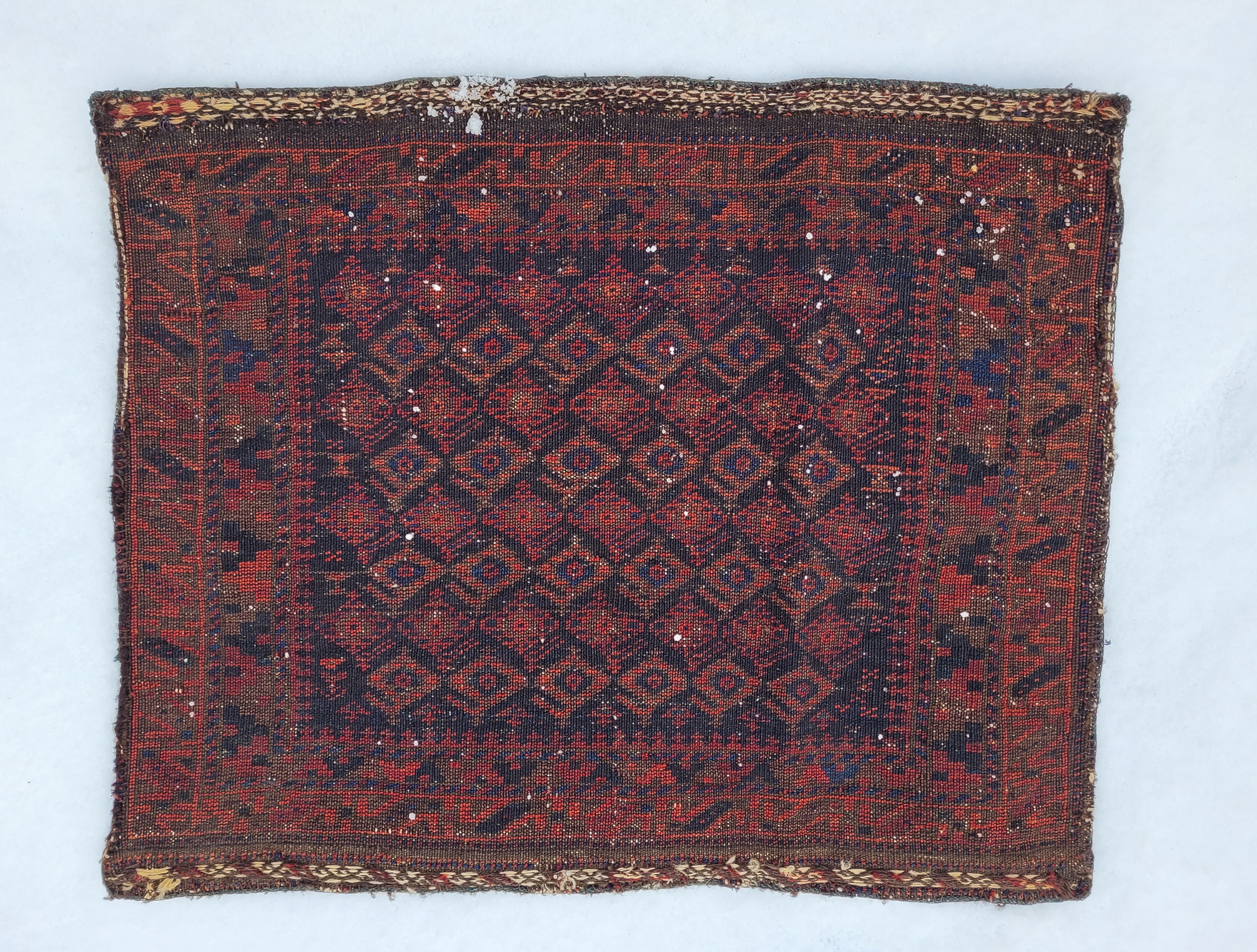 Antique Baluch Timuri Bagface Rug 19th Century Persian/afghan Border ...