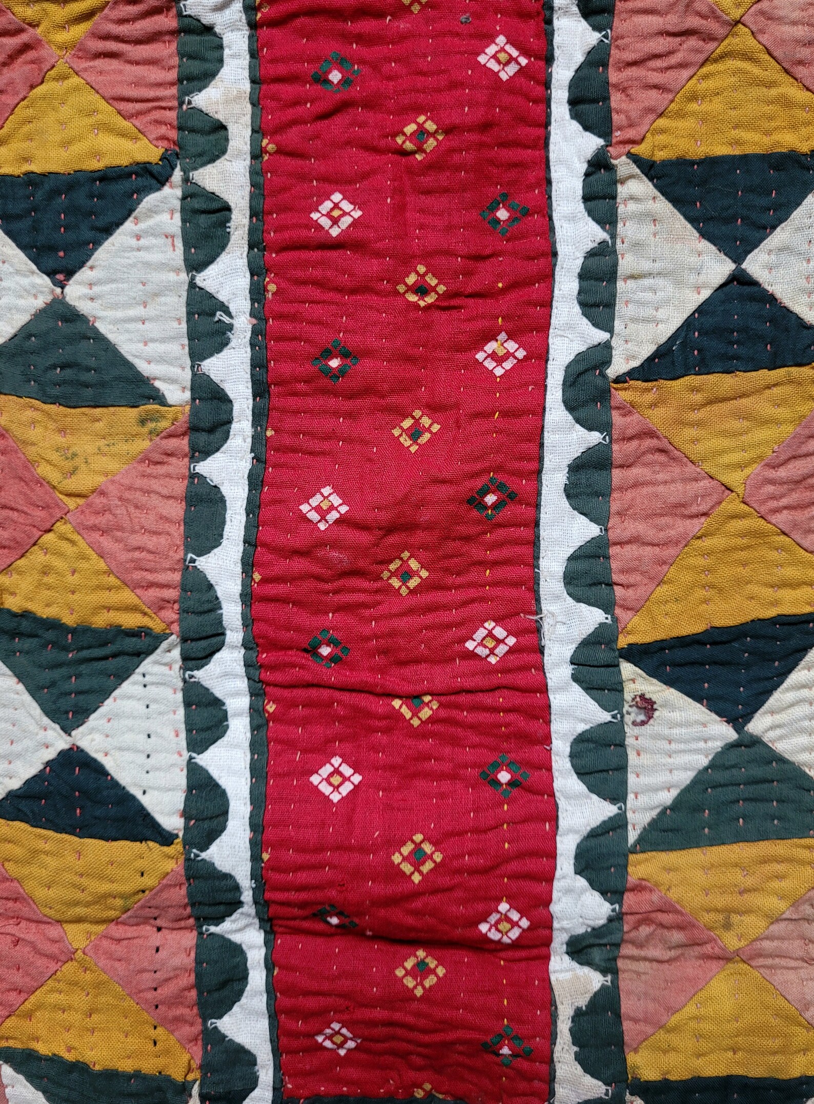 Vintage Rajasthan Applique & Patchwork Band Thar Desert Area India - Etsy