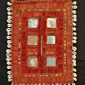 Vintage Banjara Embroidered Pulia: 1940s Indian Neck Cover - Etsy