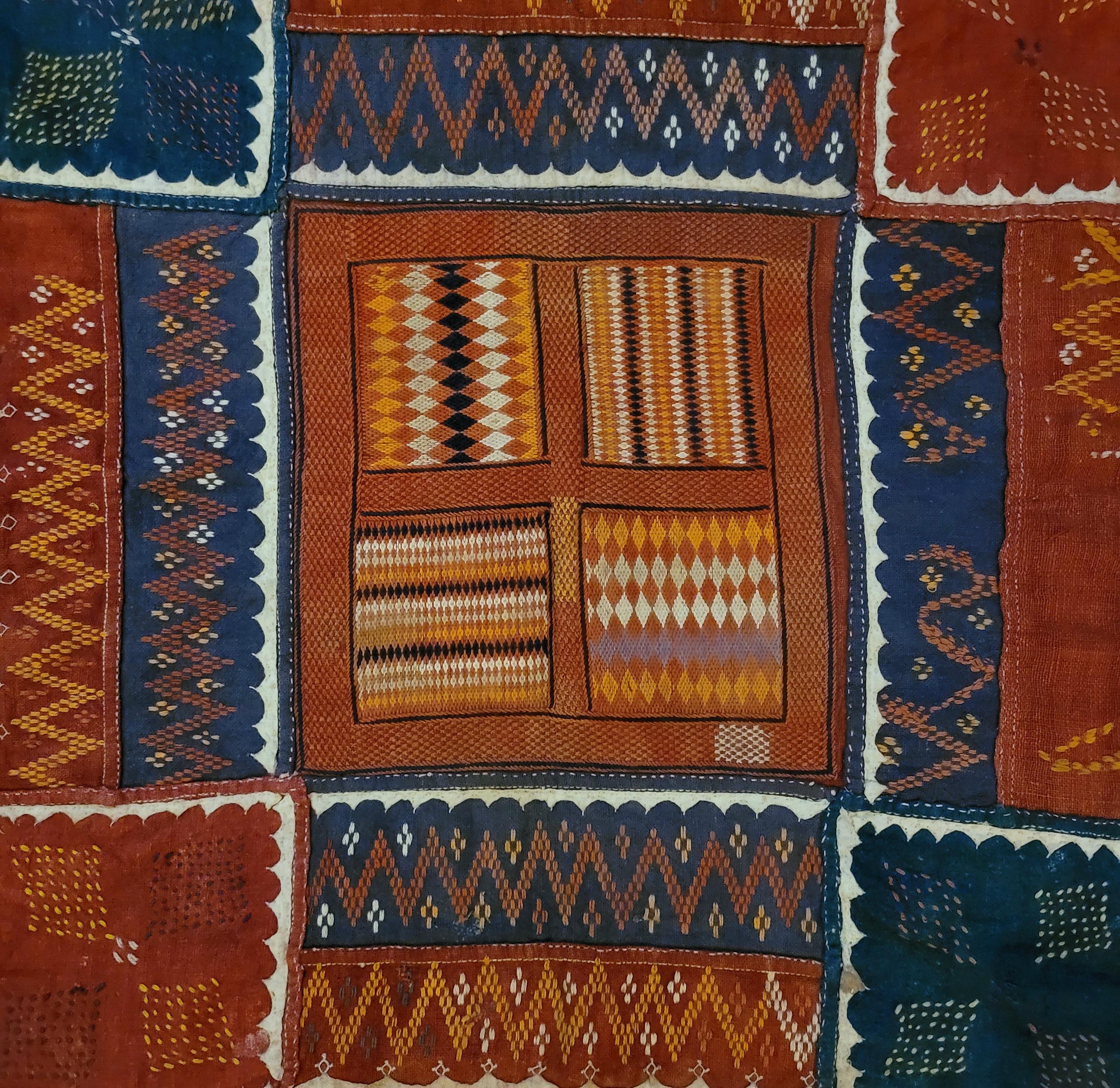 Banjara Antique Embroidered & Applique Ceremonial Cloth Circa Early ...