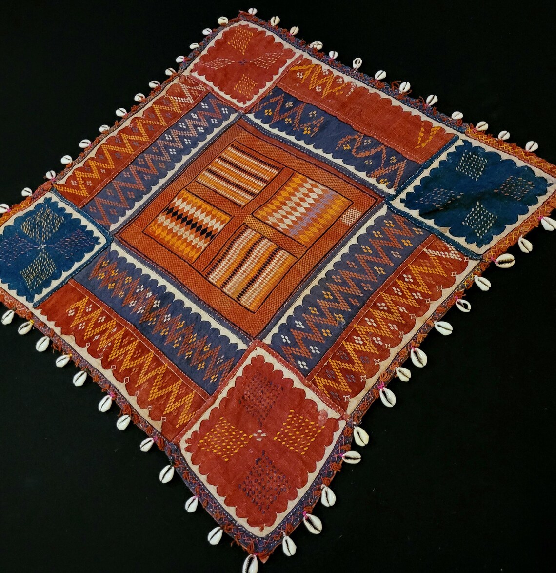 Banjara Antique Embroidered & Applique Ceremonial Cloth Circa Early ...