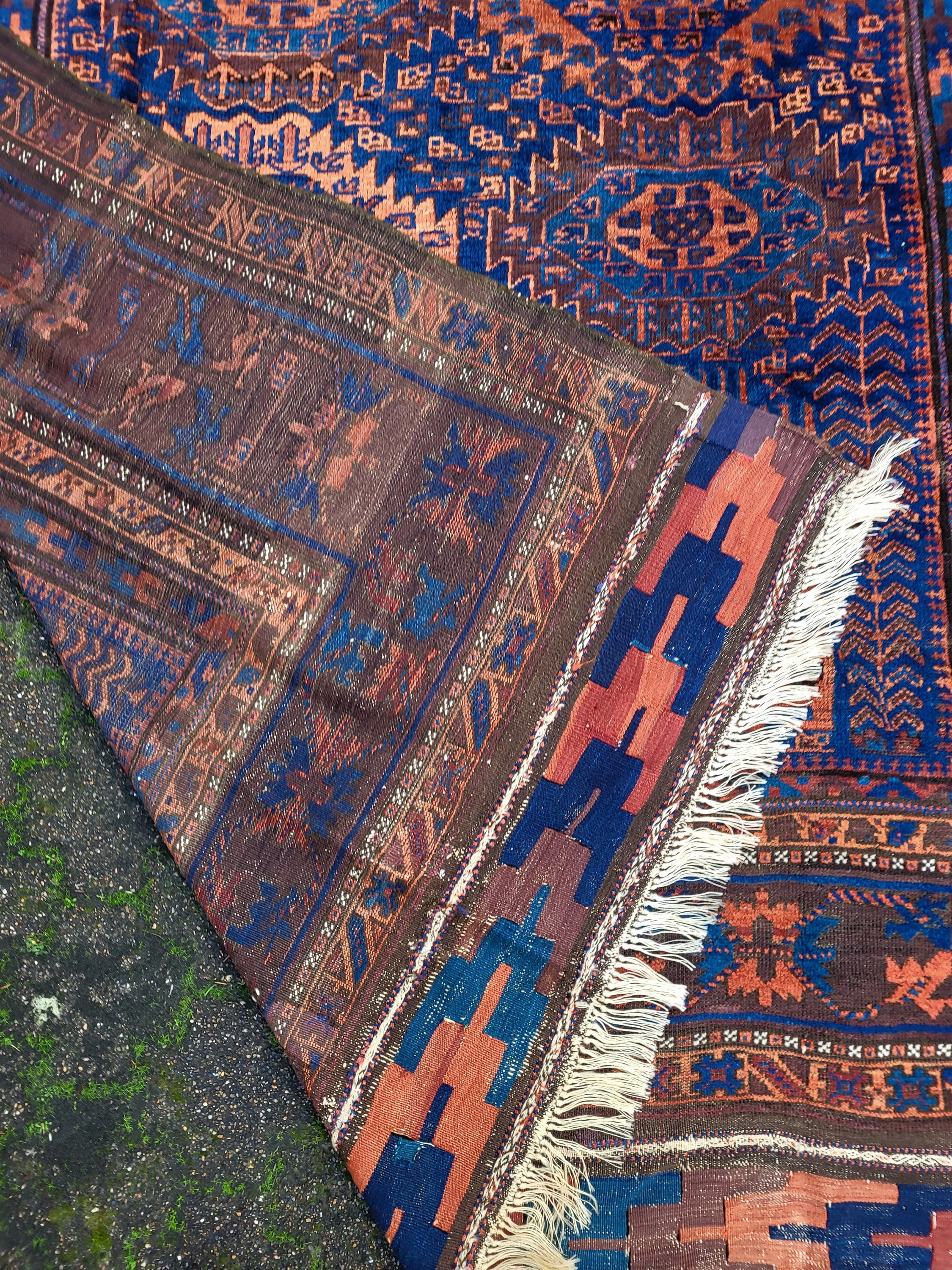 Rare Timuri Baluch Main Carpet Circa 1880 Western Afghanistan Persia ...