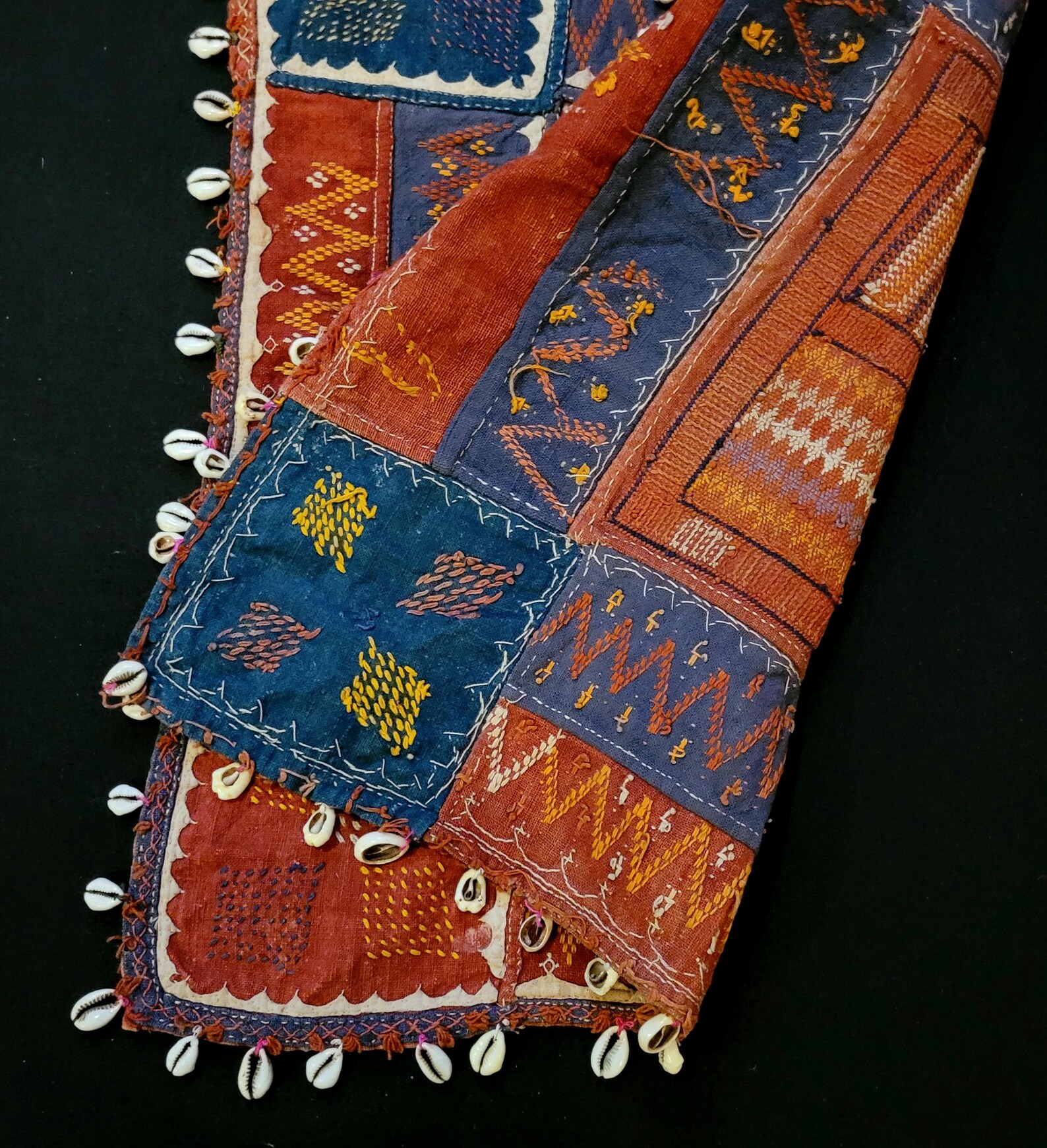 Banjara Antique Embroidered & Applique Ceremonial Cloth Circa Early ...