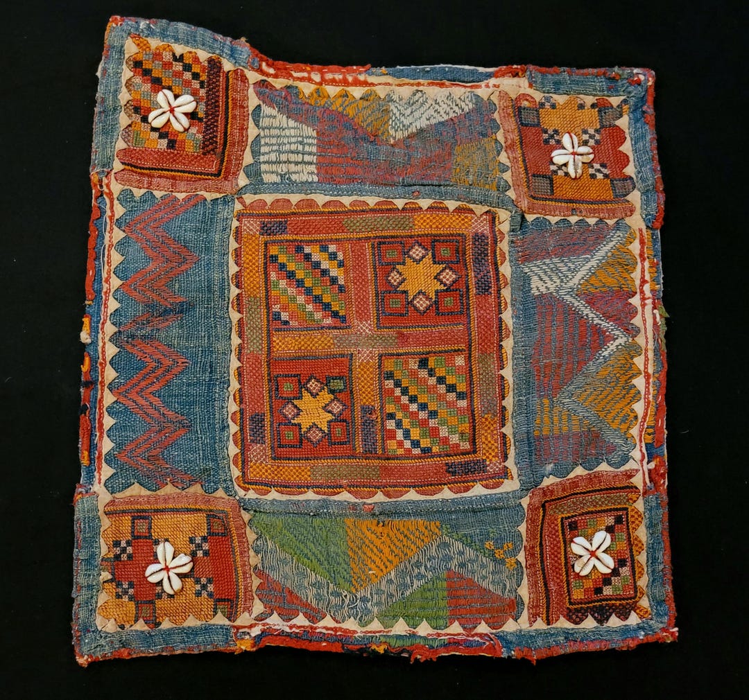 Vintage/antique Banjara Embroidered Ceremonial Cloth Circa 1940's ...