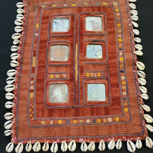 Vintage Banjara Embroidered Pulia: 1940s Indian Neck Cover - Etsy