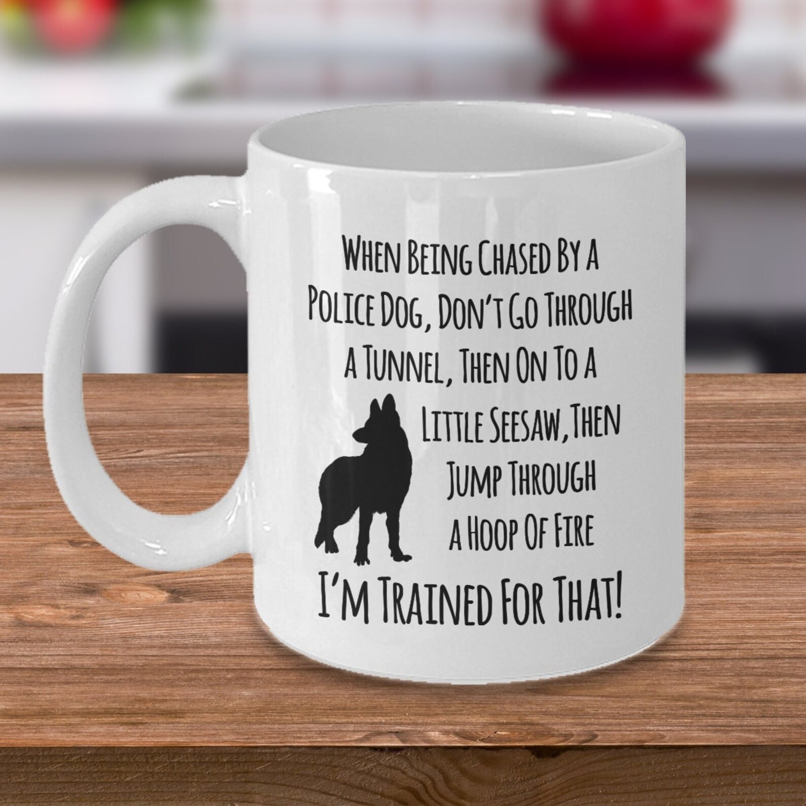 K9 Officer K-9 Team Canine Police Dog Unit Gifts Coffee Mug Gift Idea ...