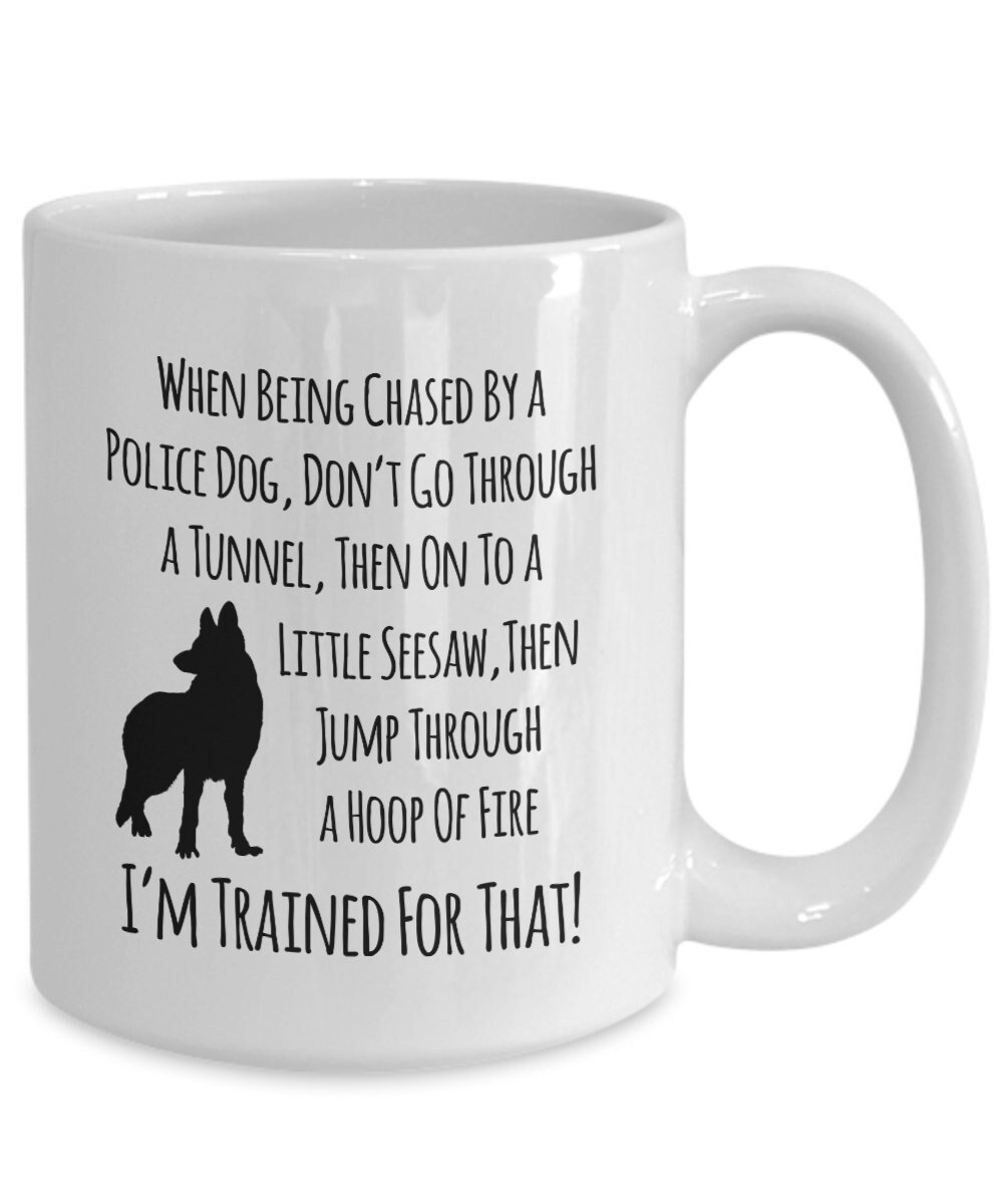 K9 Officer K-9 Team Canine Police Dog Unit Gifts Coffee Mug Gift Idea ...