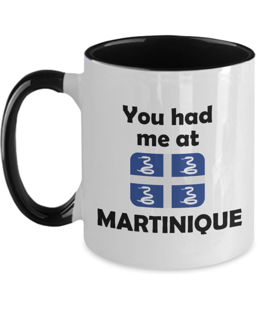 La Martinique, Martinique Flag, Martinique Coffee Mug, Martinique ...