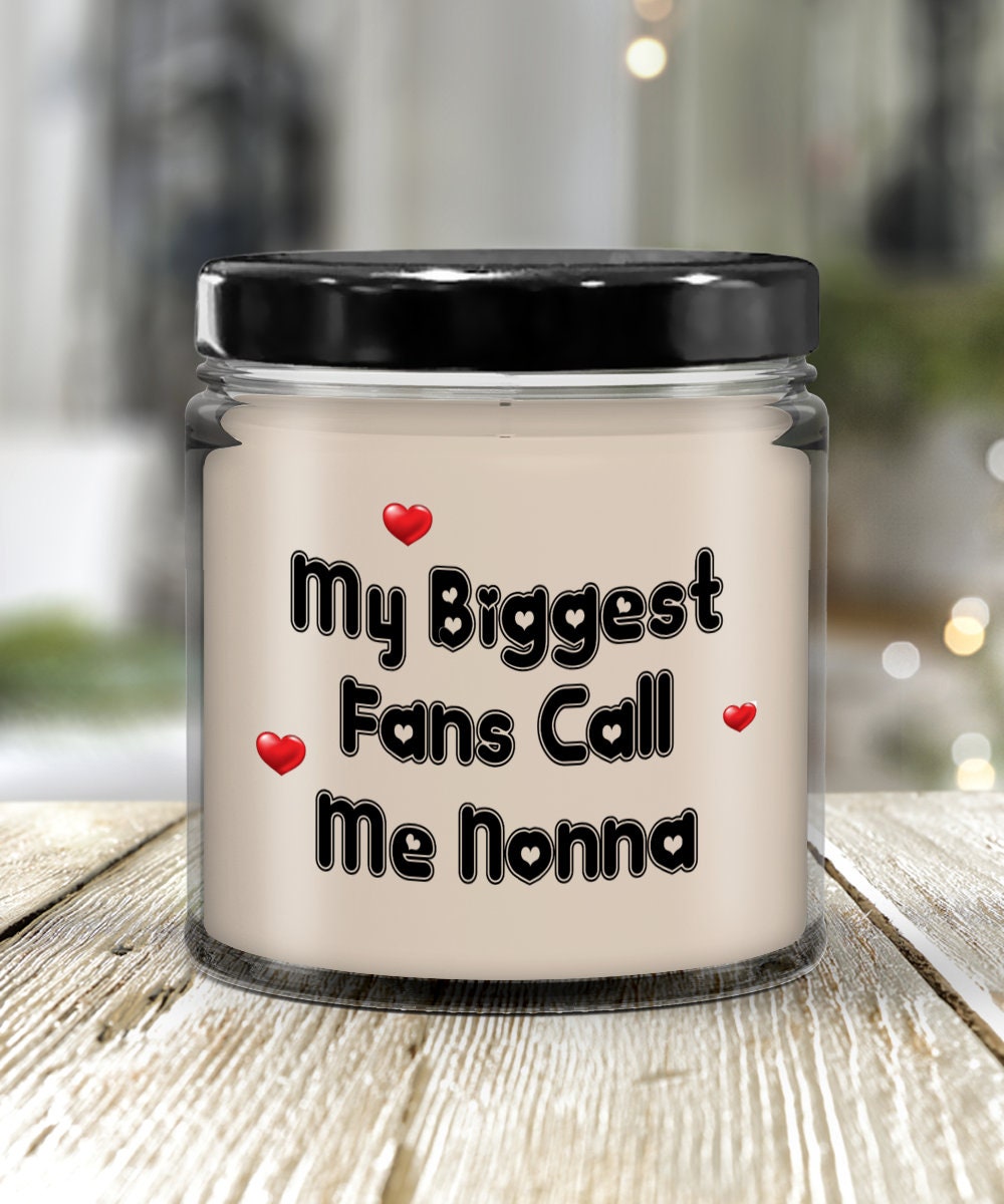 My Nonna Loves Me, My Biggest Fans Call Me Nonna, Nonna Candle, Window ...