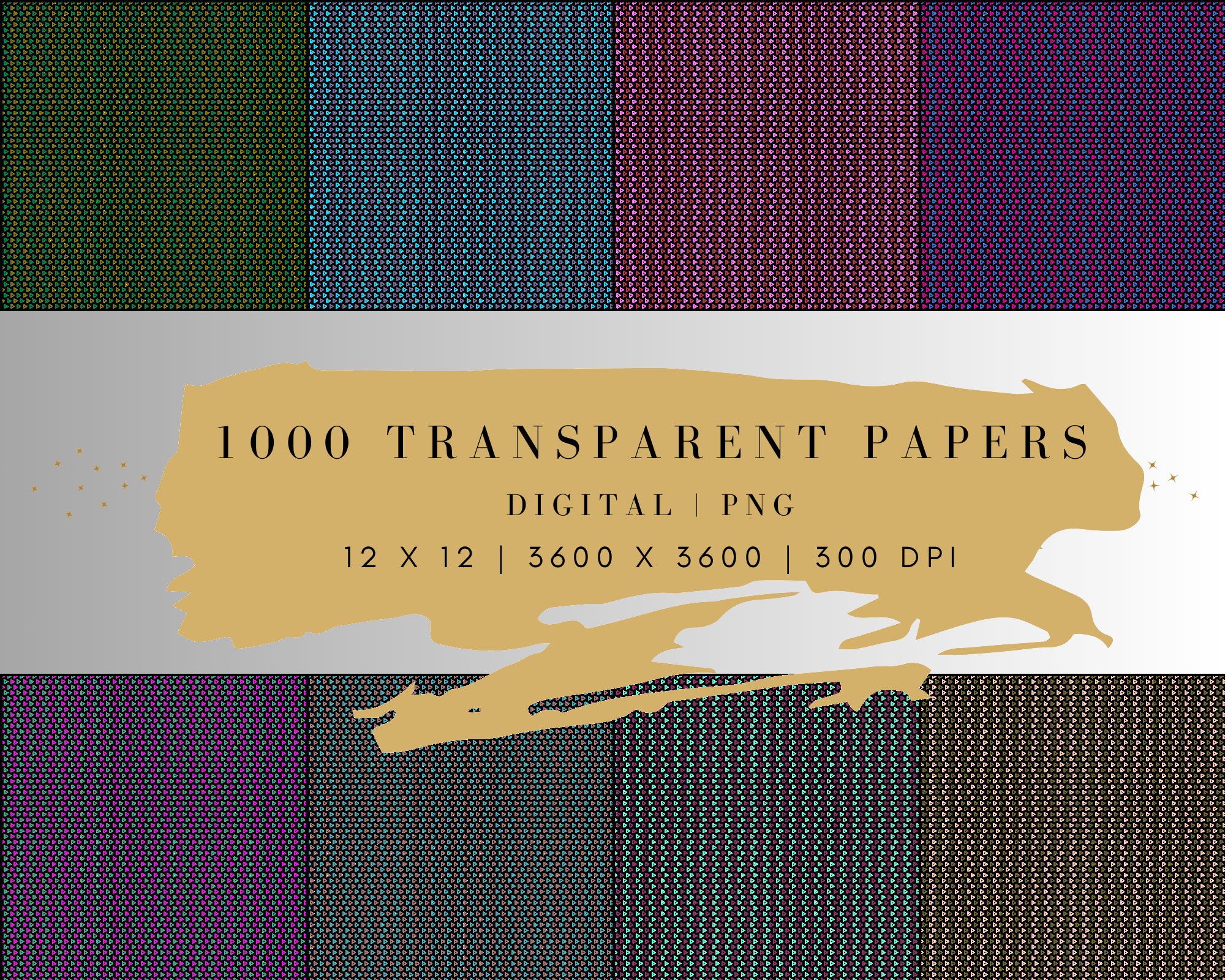 1000 Transparent Digital Papers | PNG Format | Grid Pattern Overlay ...