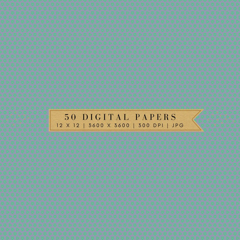 Digital Paper Pack | Blue Pattern, Interlocking Triangles, Dark Blue ...