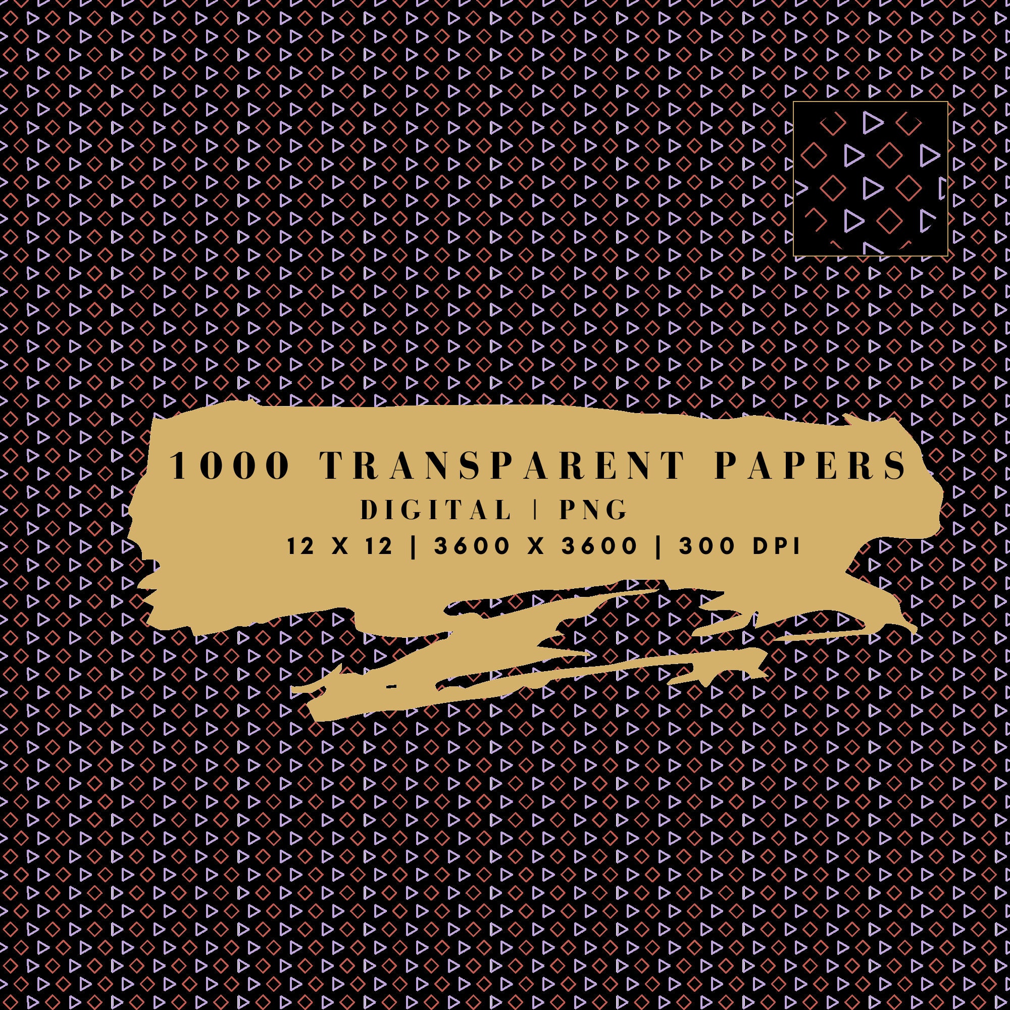 1000 Transparent Digital Papers | PNG Commercial Use | Geometric ...