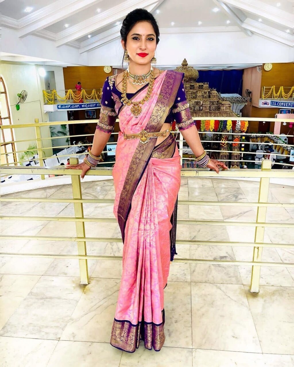 Bridal Pink Silk Sarees