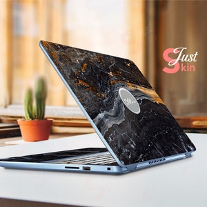 Dell Laptop Skin,dell G15 Skins,customizable Black Marble Texture Vinyl ...