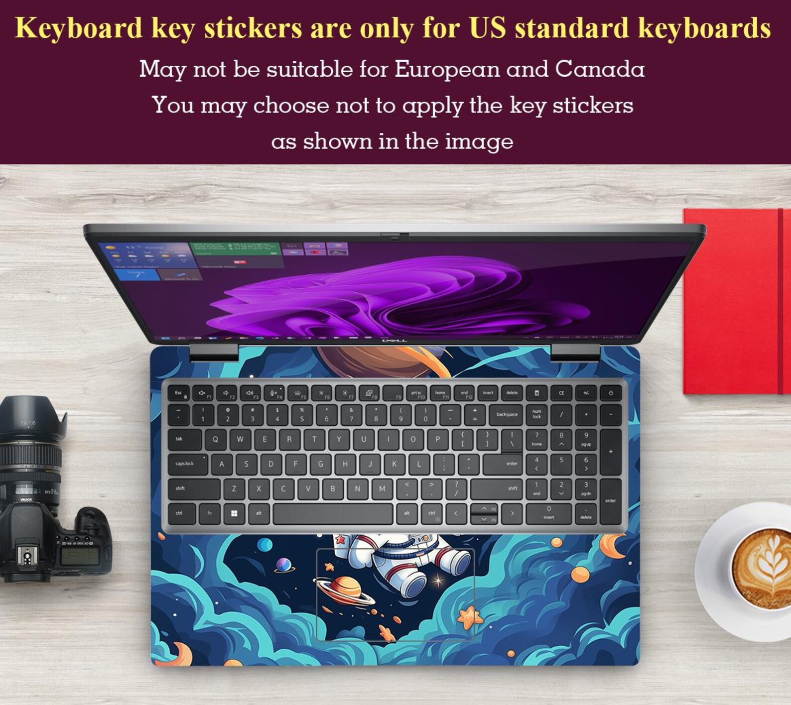 Dell Computer Sticker Custom Little Astronaut Sticker for Valentine ...