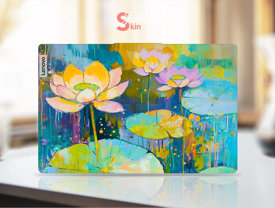Lenovo Laptop Stickers Gifts for Family/friend Lotus Leaf Lotus Oil ...