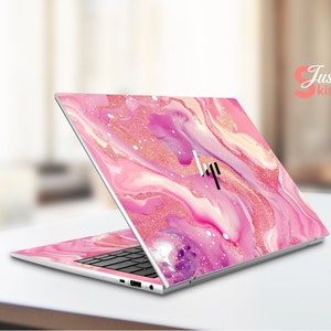 HP Laptop Skin Pink Pattern Design Unique Valentine's Day Gift Vinyl ...