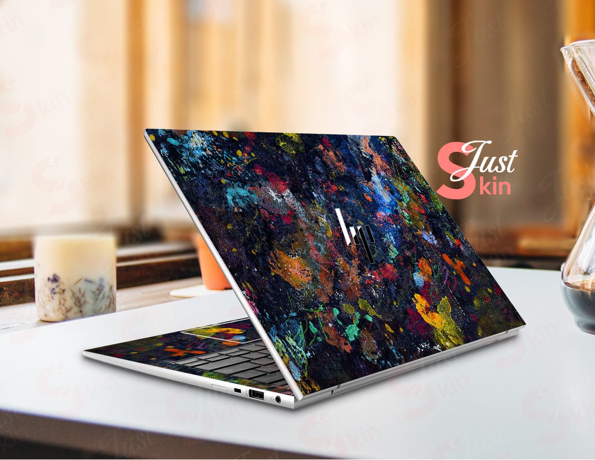 Hp Laptop Skin Elitebook Pre-cut Abstract Personalized Oil - Etsy