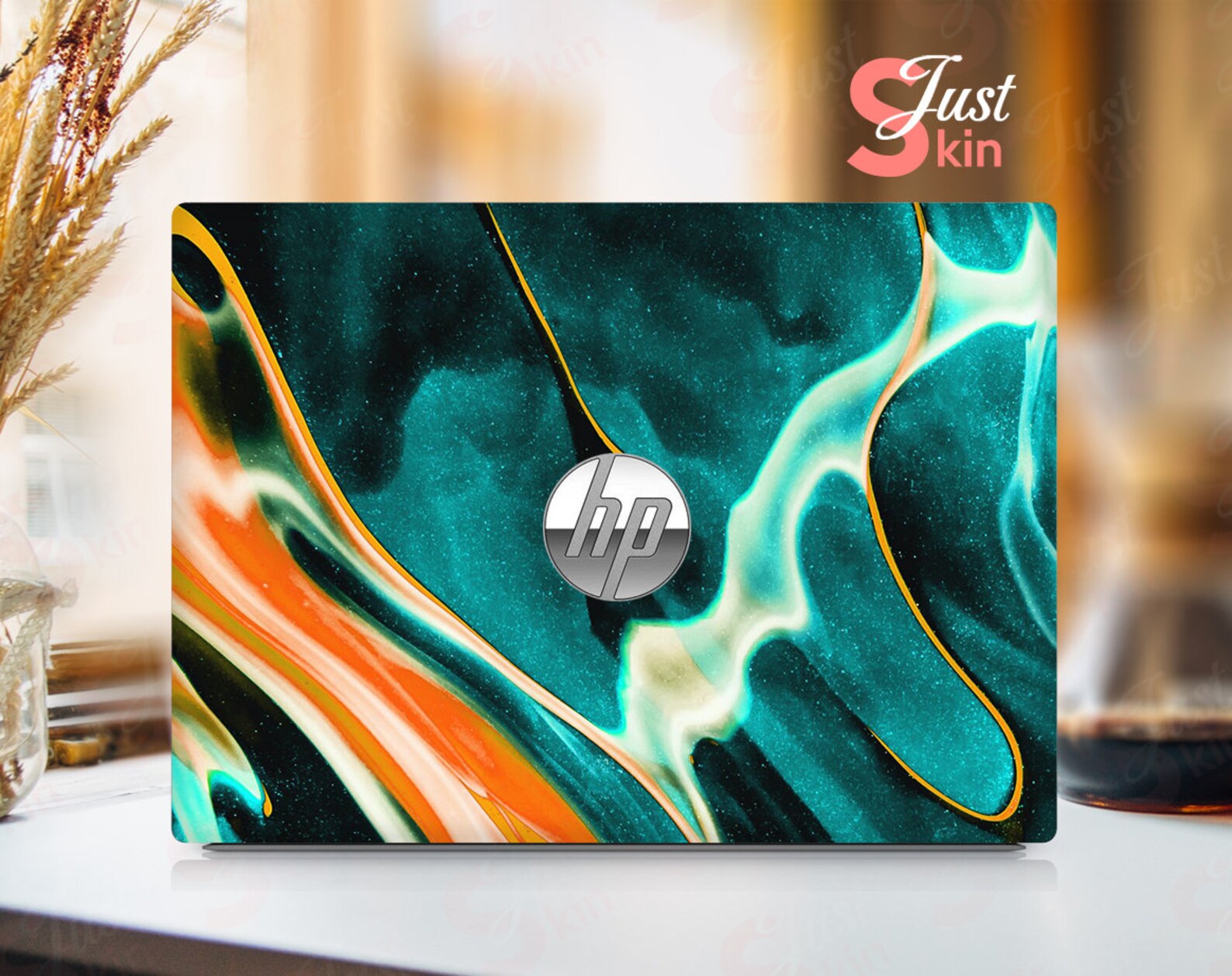 Hp Laptop Skin,clear Laptop Skin Fo Hp,personalized Marble Texture ...
