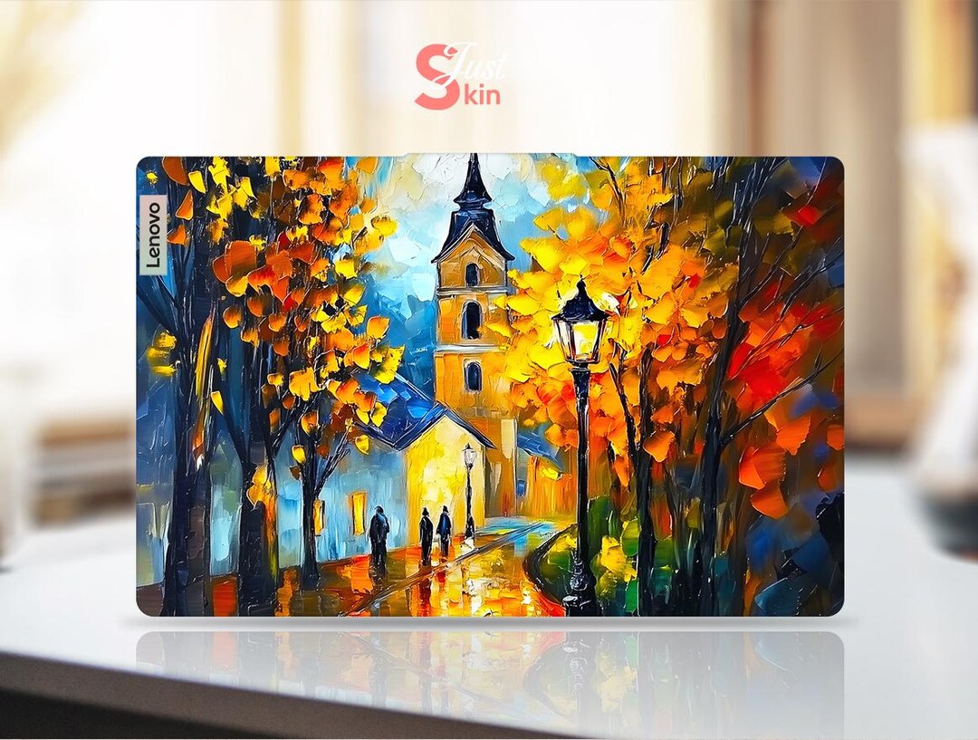 Lenovo Laptop Protective Film Oil Painting Autumn Customizable Gift ...
