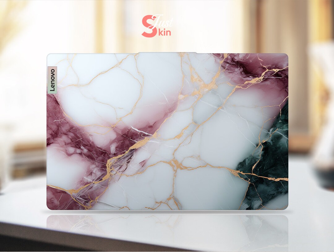 Lenovo Stickers,personalised Notebook Accessories,customization Marble ...
