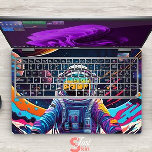Hp Laptop Universal Skin, Personalized Astronaut Design, Cool Vinyl ...