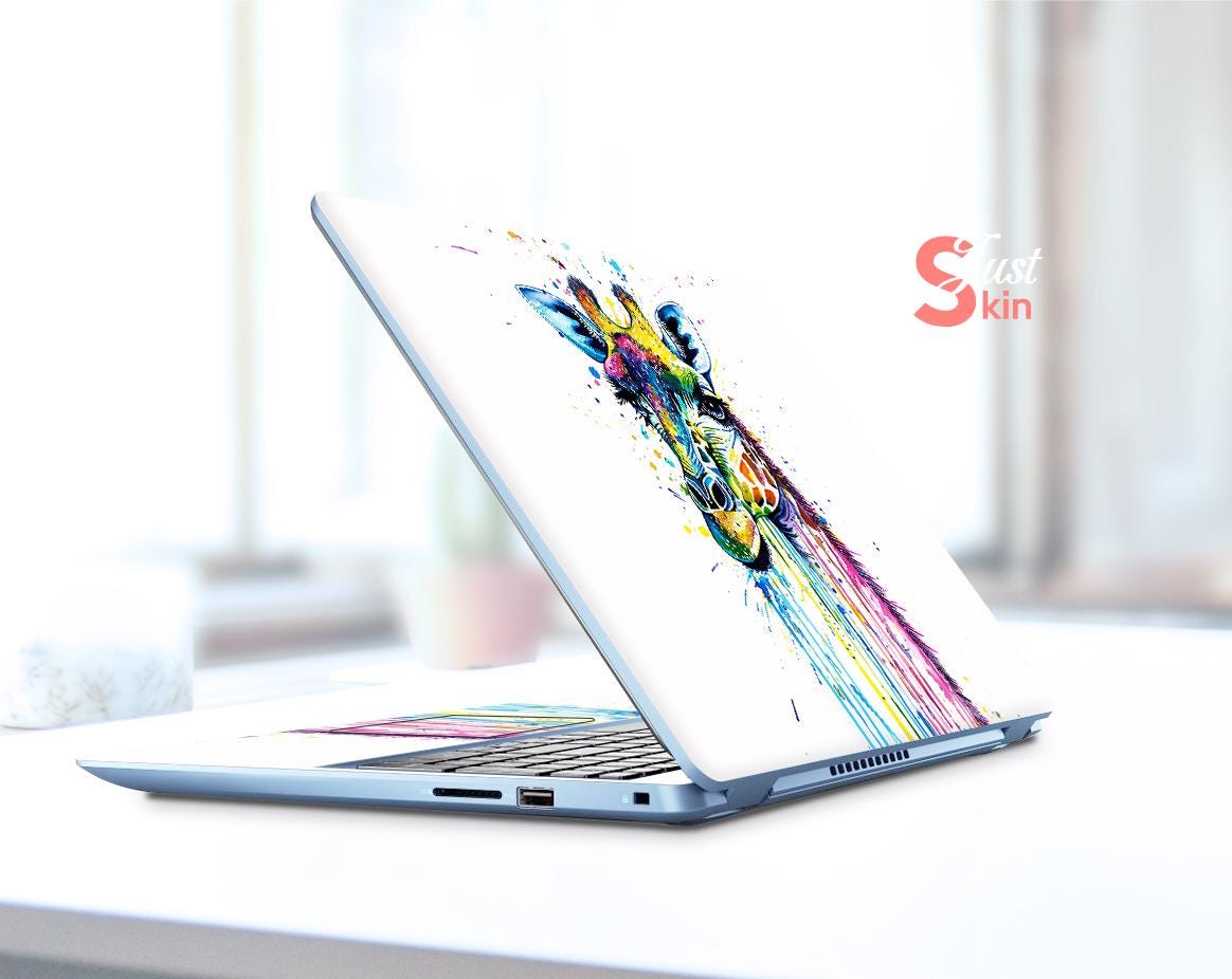 Dell G16 Laptop Skin Splash Ink Giraffe Pattern Skin Personalized ...
