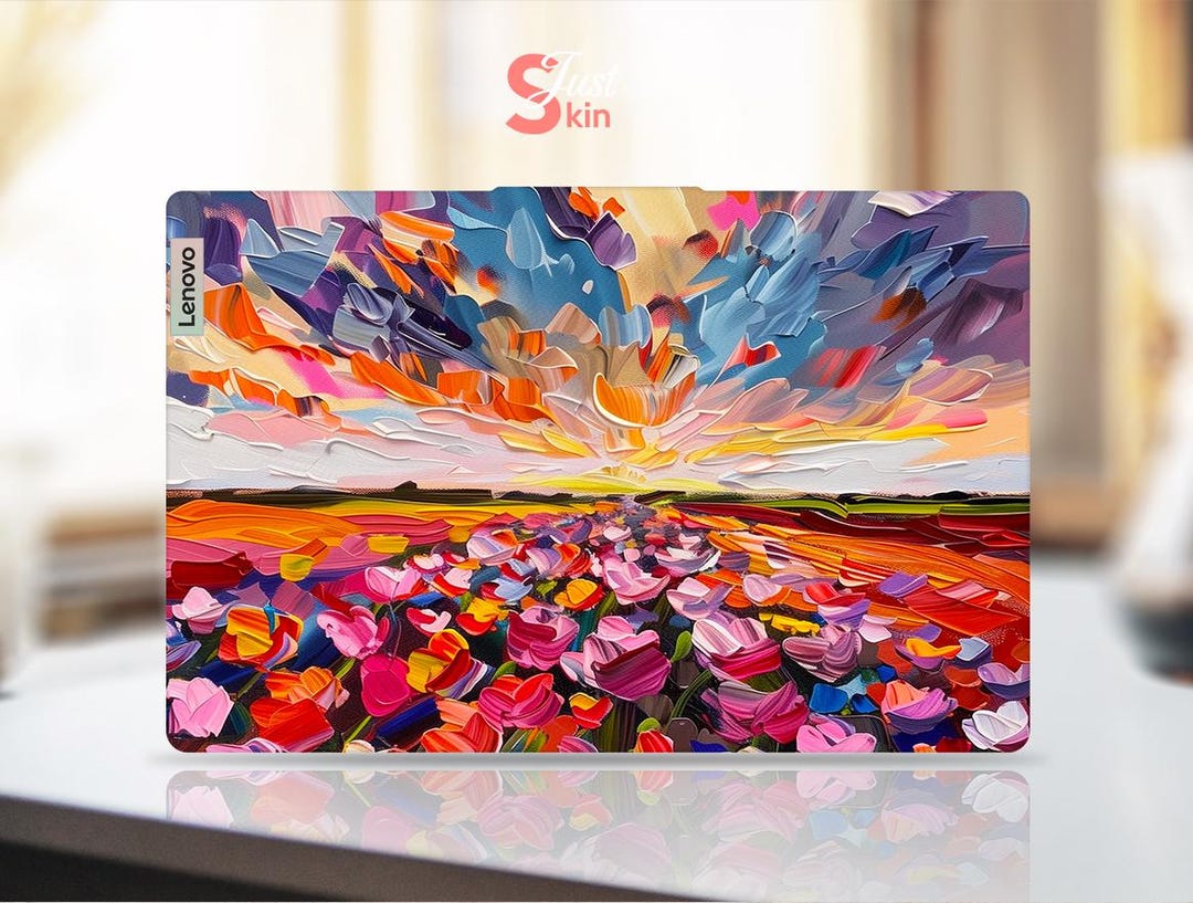 Lenovo Computer Skin Colorful Oil Painting Design Customizable Gift ...