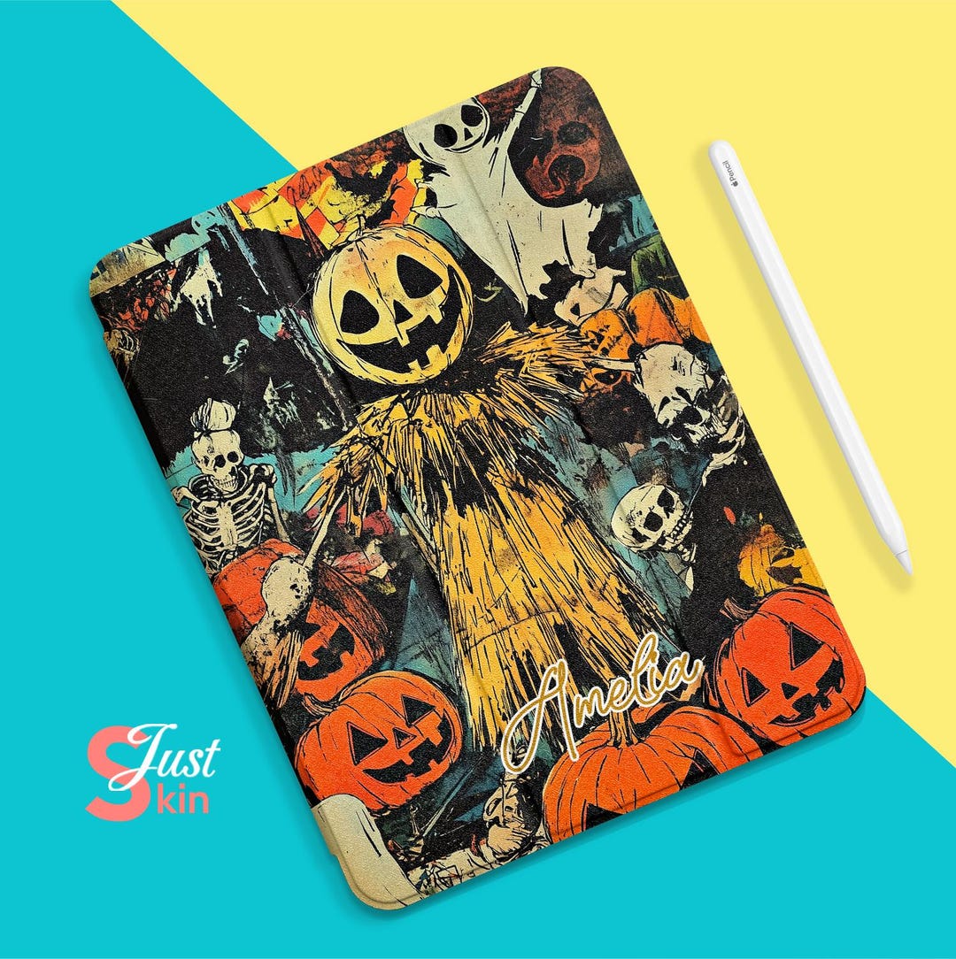 IPad 9th Generation Case With Holder Autowake/sleep Halloween Horror ...