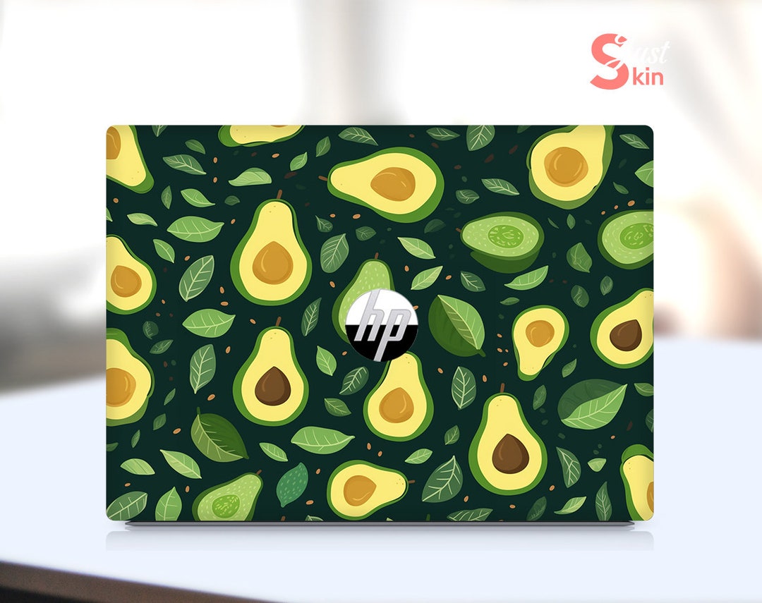 HP Computer Skin Custom Laptop Decal Fresh Avocado Design Vinyl Decal ...