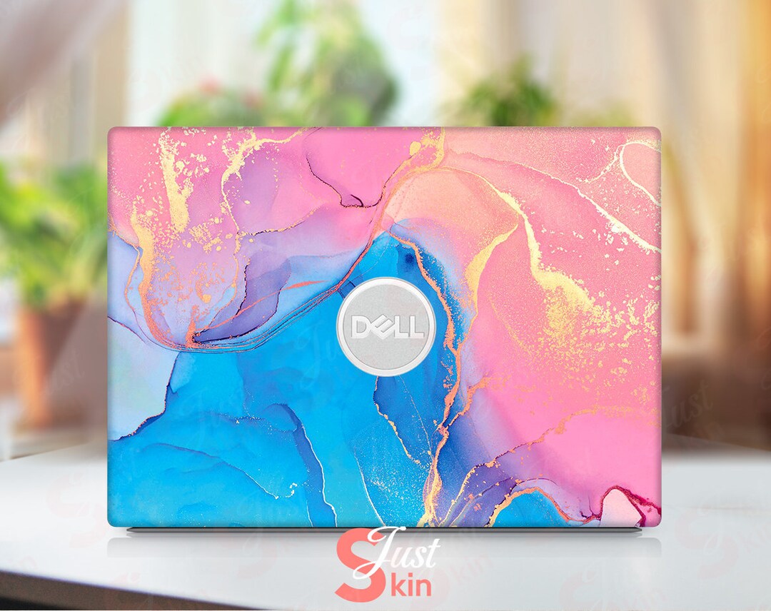 Personalize Gifts Dell Xps Skin Pre-cut Full Coverage Marble Texture ...