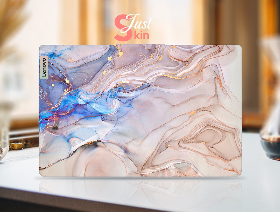 Lenovo Laptop Skin Yoga 9i Skin Personalized Pink Marble Texture Vinyl ...