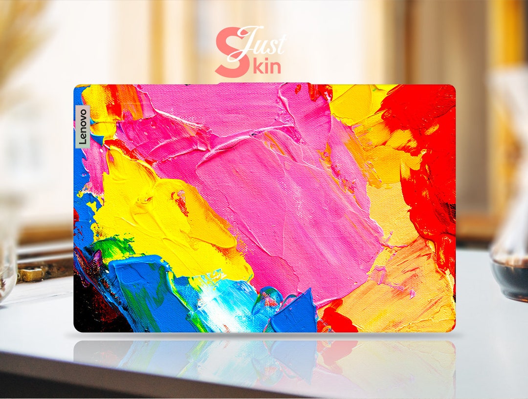 Lenovo Laptop Skin,lenovo Thinkpad Laptop,personalized Colorful Oil ...