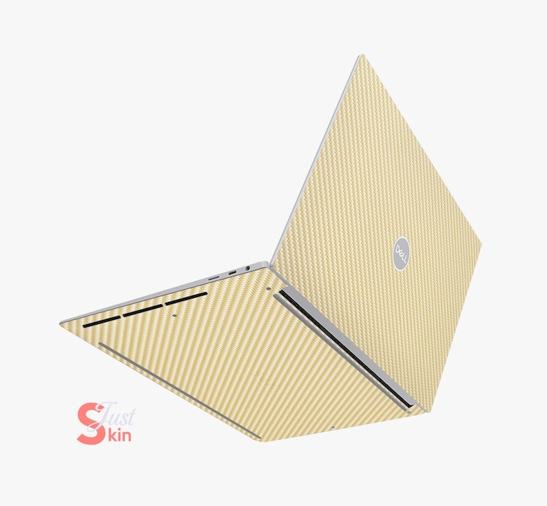 Colorful Carbon Fiber Dell Laptop Skin, Textured Vinyl Decal for Dell ...