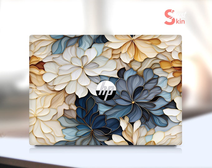 Highland Floral Laptop Skin, Laptop Cover, Laptop Skins, Removable ...