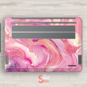 HP Laptop Skin Pink Pattern Design Unique Valentine's Day Gift Vinyl ...