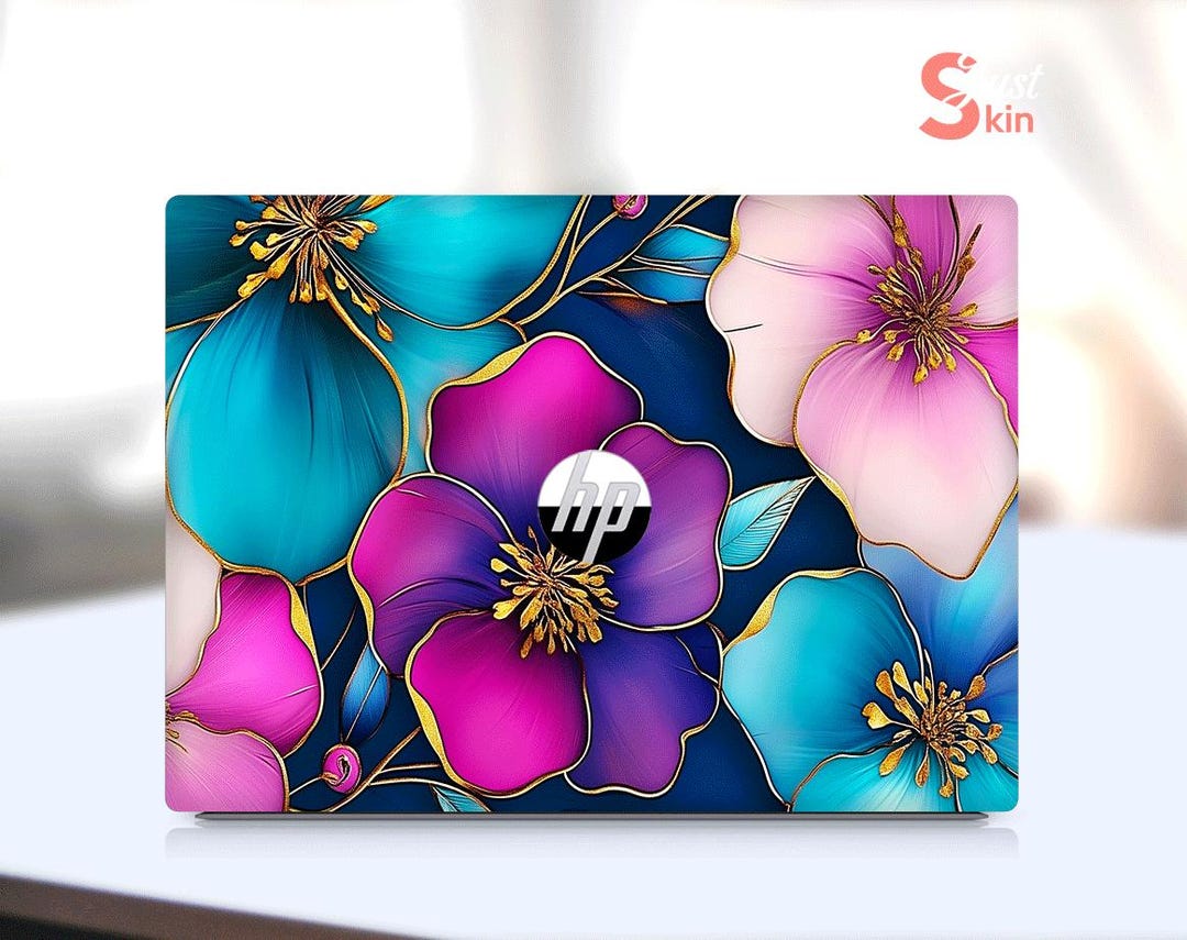 Hp Laptop Decal Elitebook Unique Art Stamens Vinyl Decal for Spectre ...