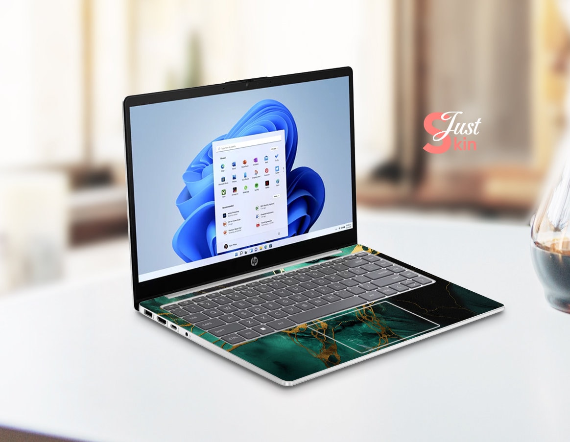 Hp Decals 16 Inch Laptop Unique Gift Customization Green - Etsy