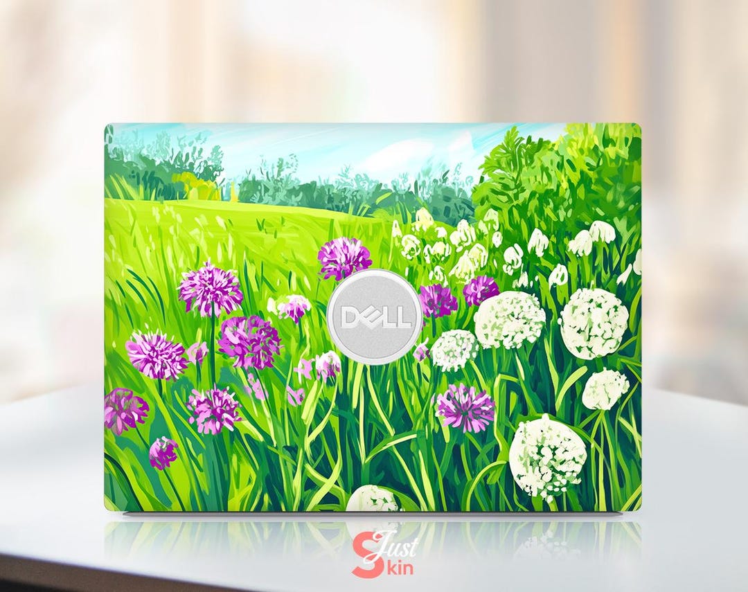 Dell Laptop Customized Skin Gift for Sister Green Eye Protection Fresh ...