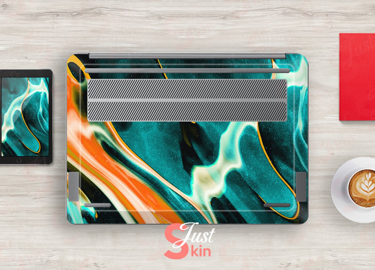 Hp Laptop Skin,clear Laptop Skin Fo Hp,personalized Marble Texture ...