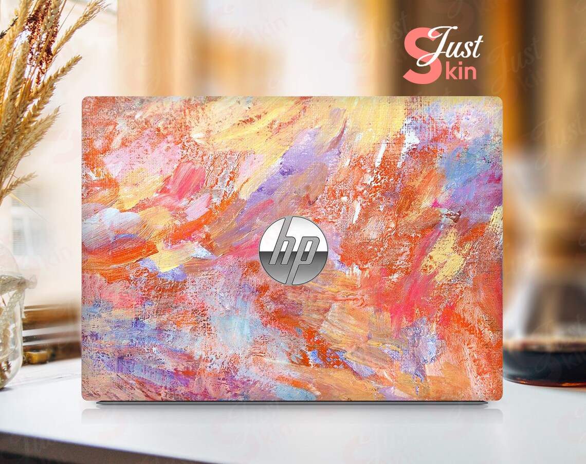 Hp Probook Skin Pre-cut Personalized Abstract Oil Painting - Etsy