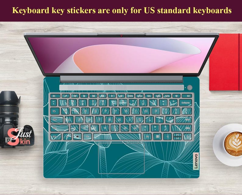 Lenovo Computer Skin Meaningful Gift Personalized Lotus Customizable ...