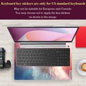 Lenovo Thinkpad Laptop Pink Background White Cat Pattern Custom Gift ...