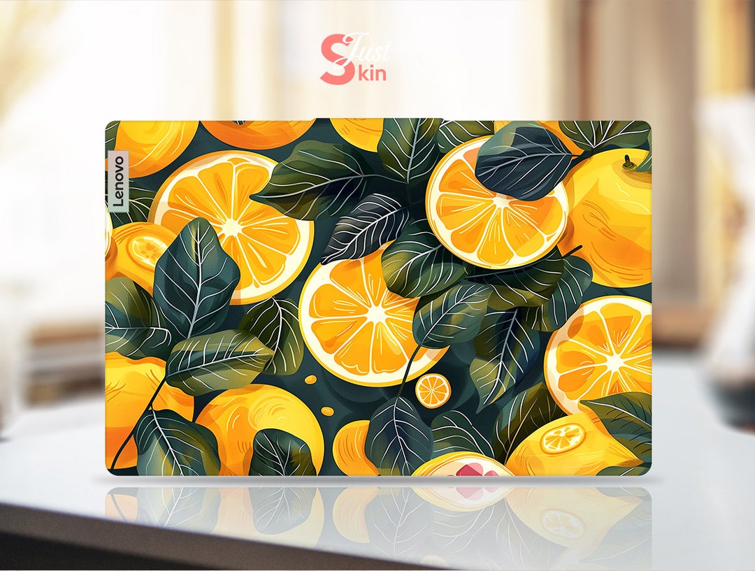 Lenovo Computer Sticker Mother's Day Gift Yellow Fruit Pattern Unique ...