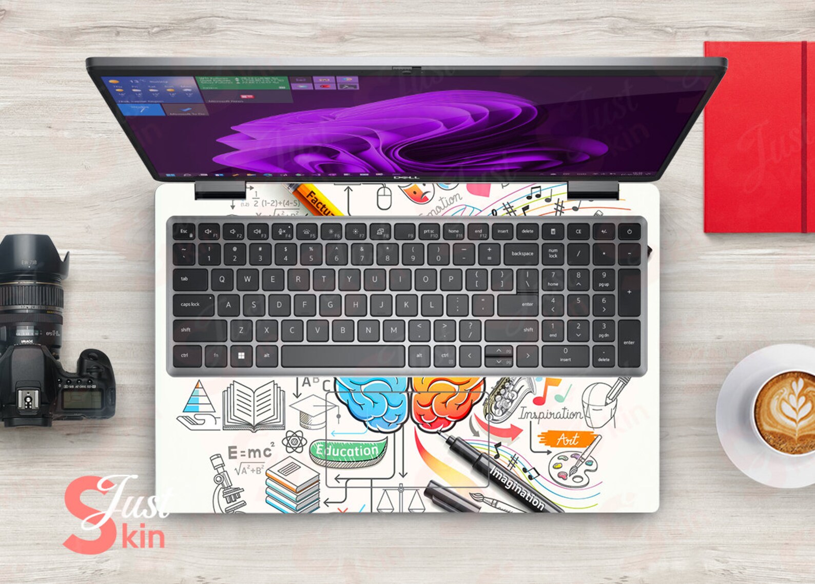 Dell Laptop Xps Skin Customizable Pre-cut Full Coverage Left and Right ...