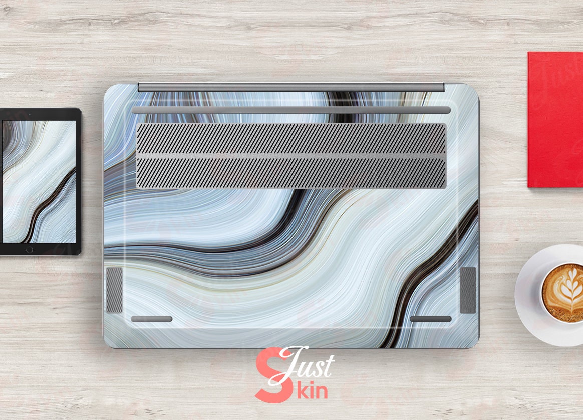 Personalized Laptop Skins Hp Pre-cut Personalized Blue Marble - Etsy