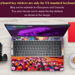 Dell Computer Decal Custom Colored Oil Painting Scenery Personalized ...